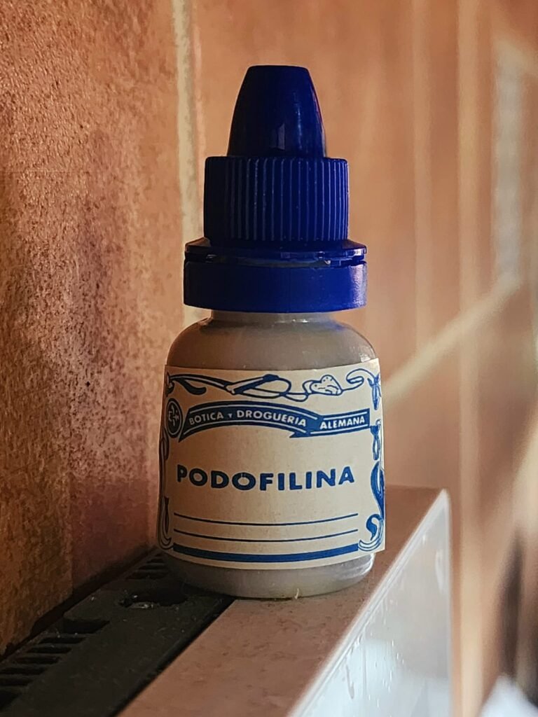Podofilina – Botica y Drogueria Alemana Cia. Ltda.