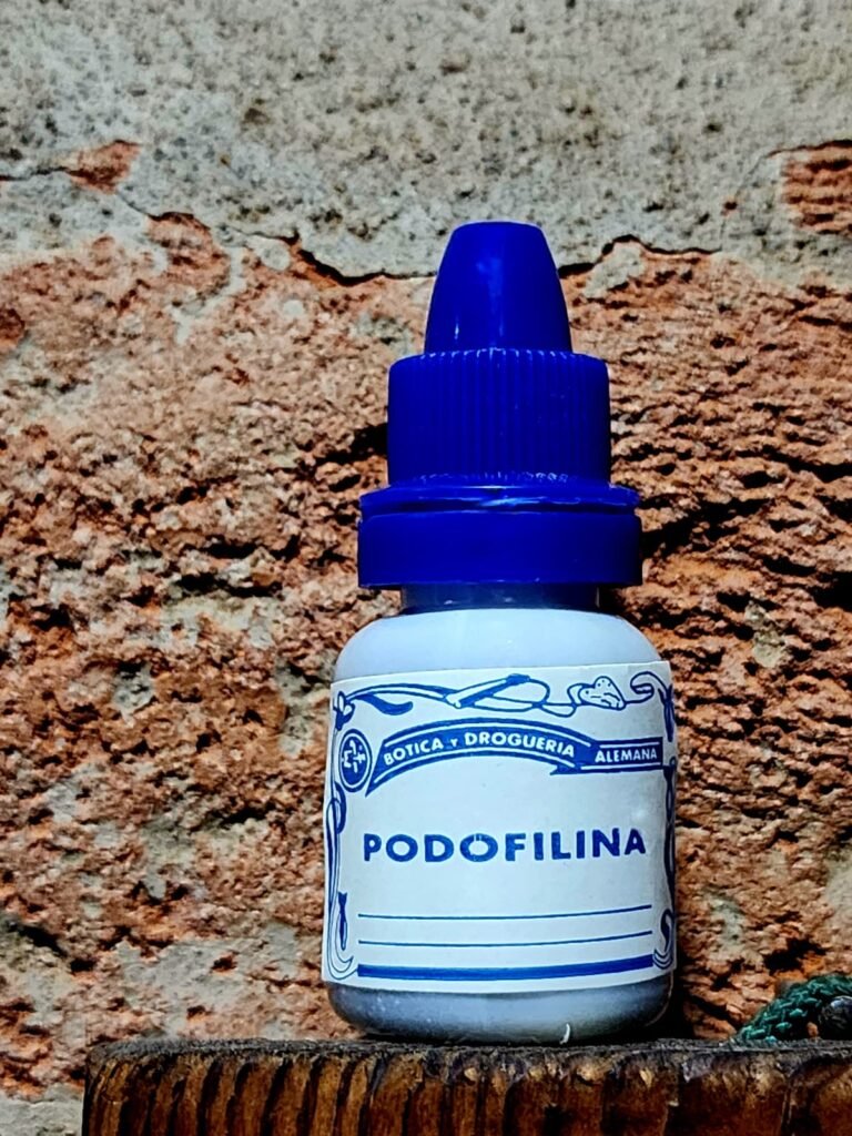Podofilina – Botica y Drogueria Alemana Cia. Ltda.